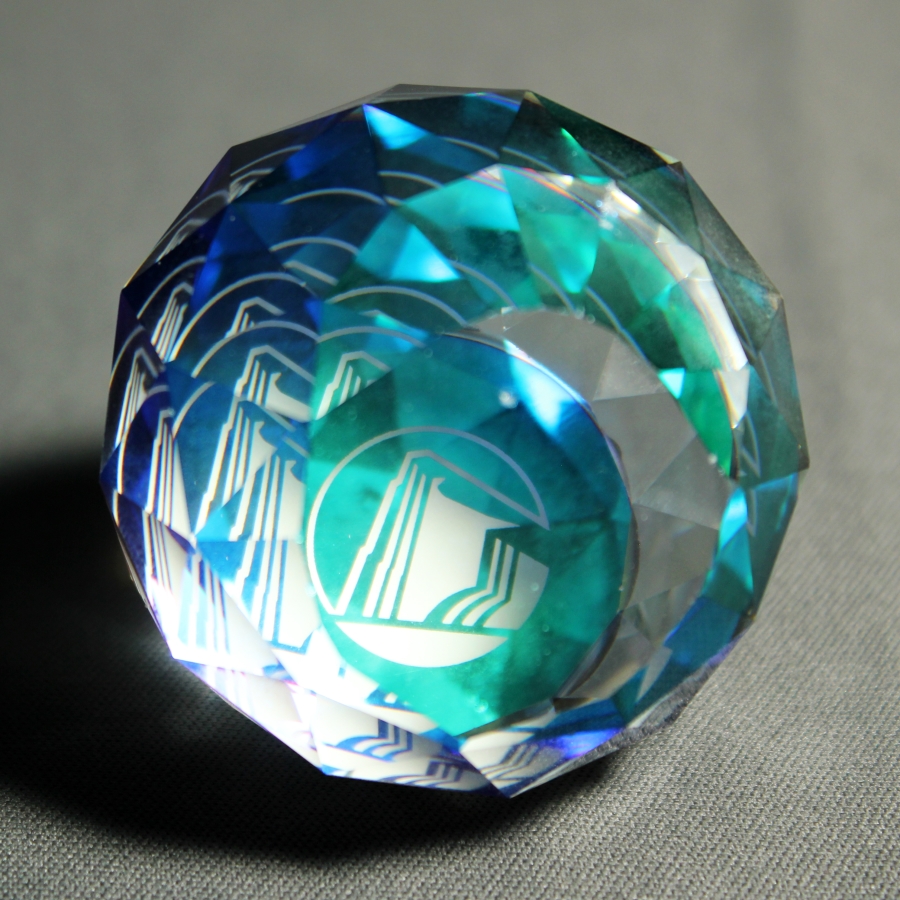 Custom Cut Sphere Gift Award