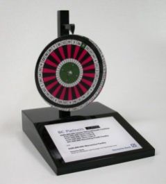 Custom Roulette Wheel Award